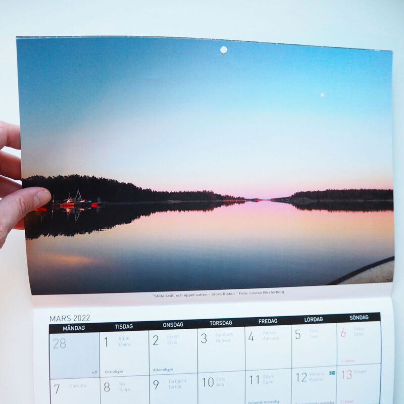 Gräsö skärgård almanacka 2022 - Kph Print – Svanenmärkt tryckeri i Uppsala